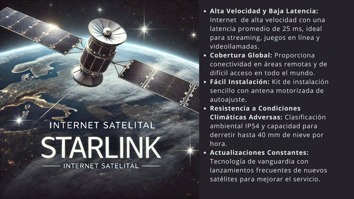 Ventajas del Internet Satelital Starlink 2025